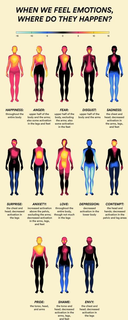 Increasing Awareness: Physical Emotion Maps – Online Learning Portal